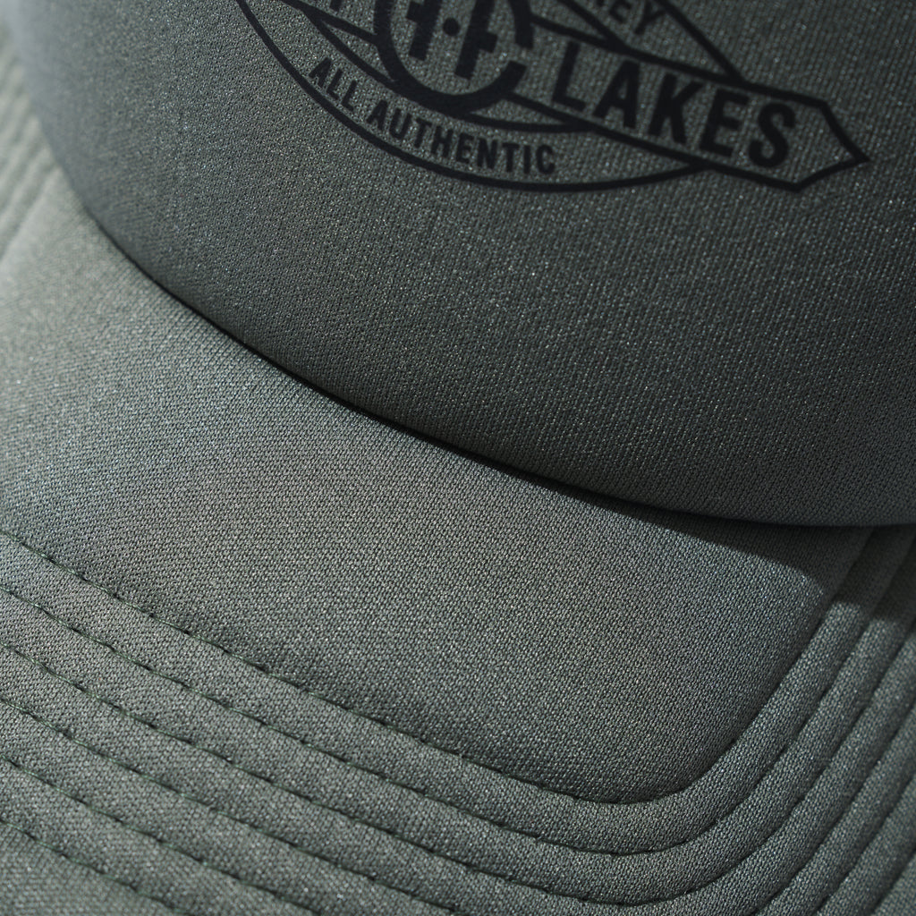 Hacksaw Hockey Great Lakes Trucker Hat - Army– Hacksaw Hockey Club