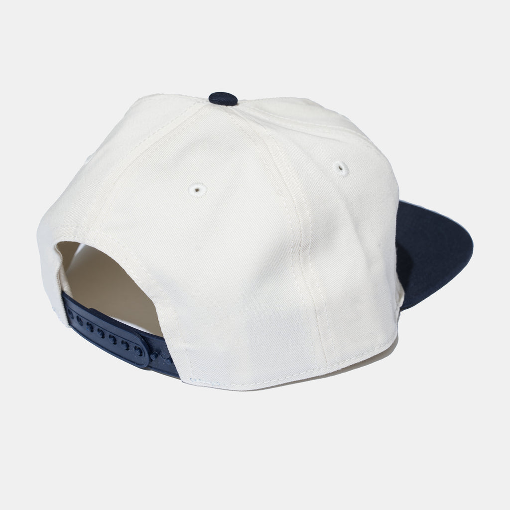 Hacksaw Hockey Patch Cap - Natural/Navy– Hacksaw Hockey Club