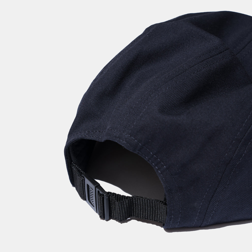 Hacksaw Hockey Script Five-Panel Cap - Navy– Hacksaw Hockey Club